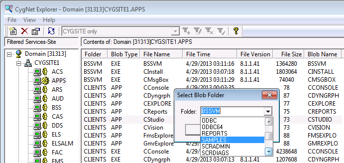 BSS Files and Folders