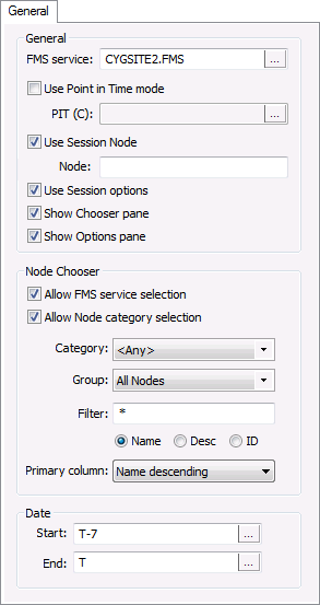 CygNet FMS Report Control